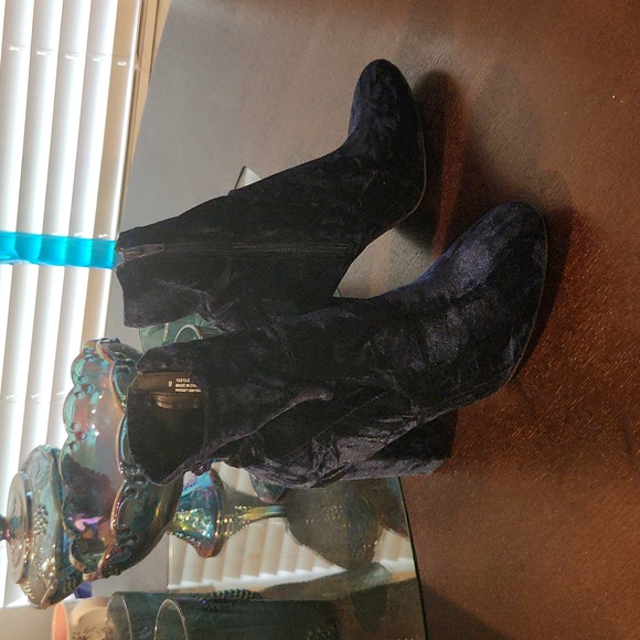 Mossimo Supply Co. | Shoes | Nwt Mossimo Velour Booties | Poshmark